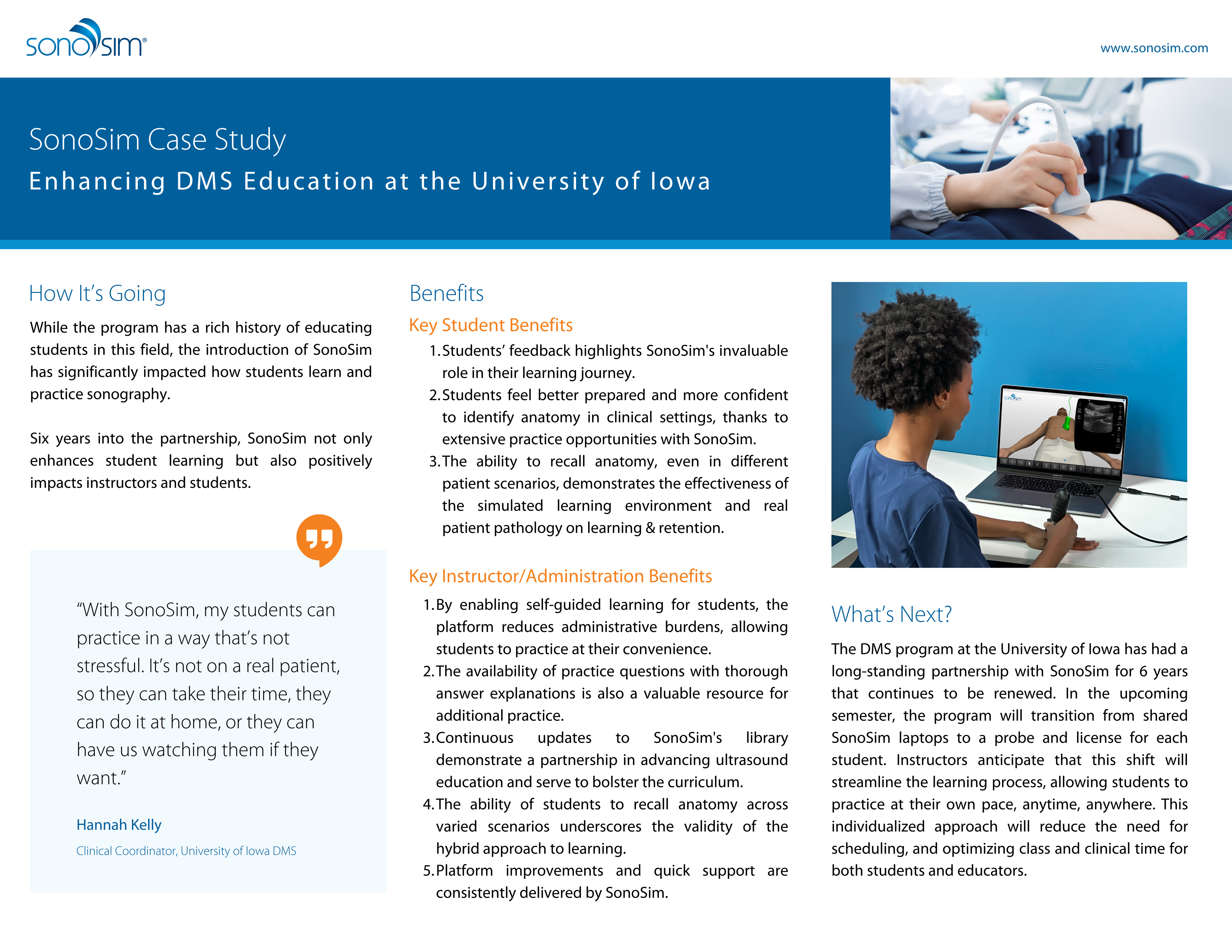 Ultrasound Training System On-Demand - Diagnostic Medical Sonography