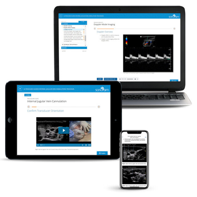 Internal Jugular Vein Cannulation Ultrasound-Guided Procedure Training ...